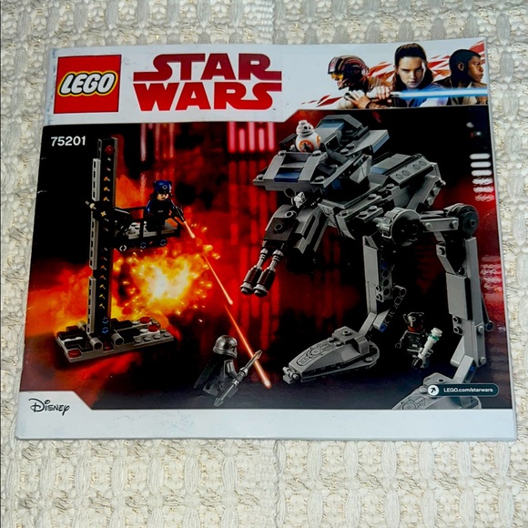 Lego | Toys | Lego Star Wars Atst Walker Building Kit 752 Manual Only ...